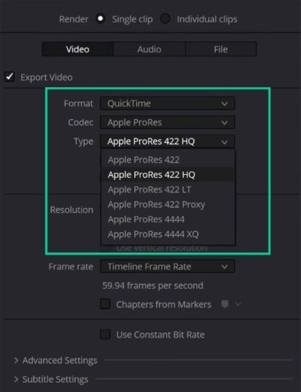 ProRes Encoding in DaVinci Resolve 19.1.4 | Puget Systems